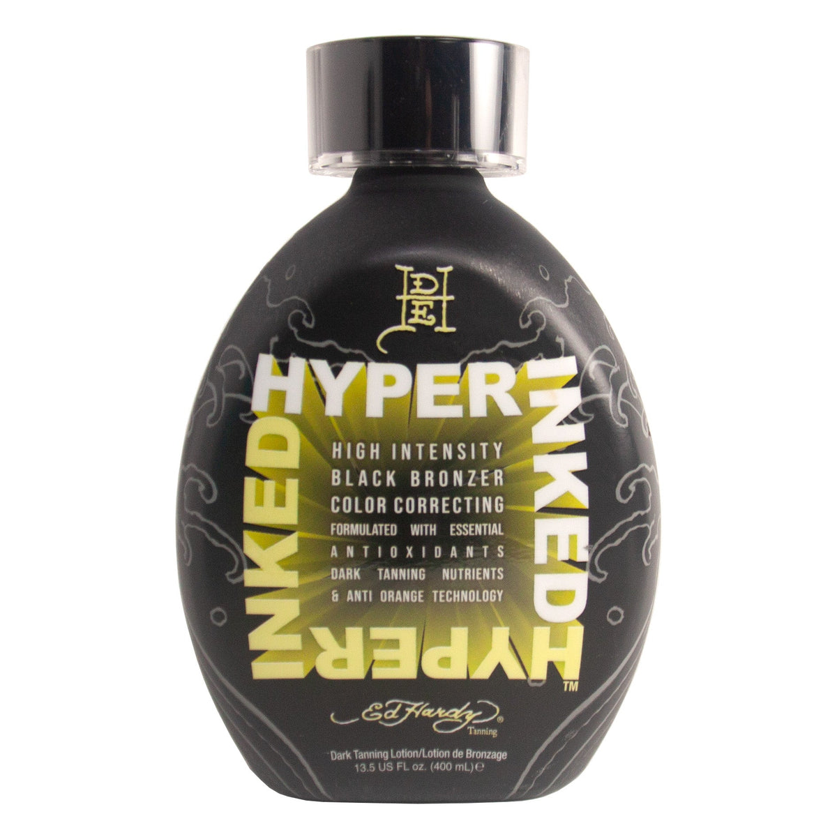 Ed Hardy Hyper Inked Dark Tanning Lotion Bronzer – LuxuryBeautySource.com